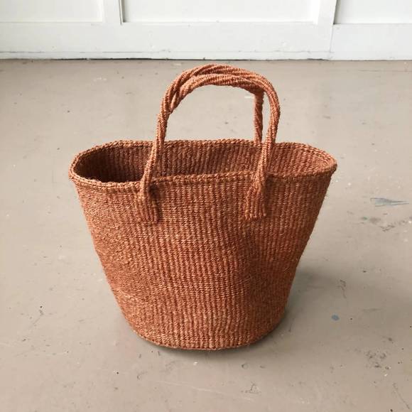 AMSHA | Bags | New Amsha Sisal Tote In Canyon | Poshmark
